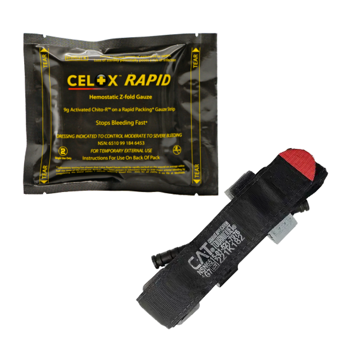 Buy Celox Rapid + CAT Gen7 Tourniquet Kit – Price 2450 UAH | TacMed